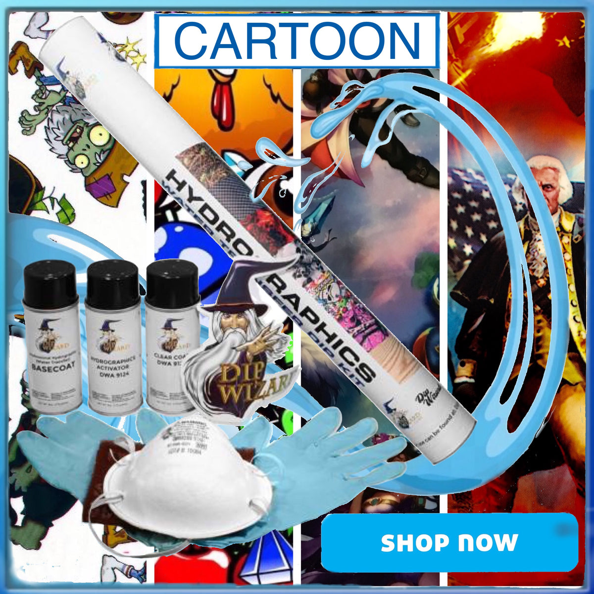DIP WIZARD CARTOON & SUPER HEROS DIP KITS – Dip Pros