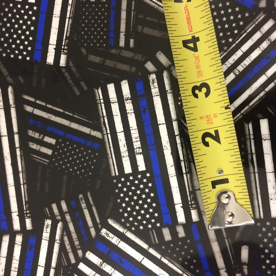 BLUE LINE FLAGS HYDROGRAPHIC FILM – Dip Pros