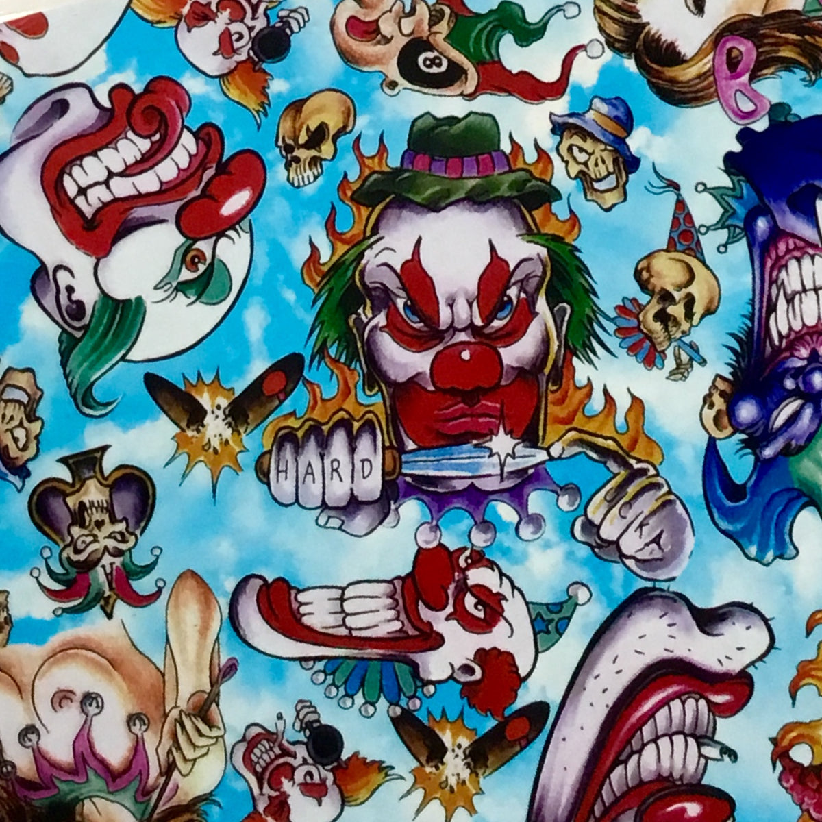 JOKER/TOPLESS GIRL HYDROGRAPHIC FILM – Dip Pros