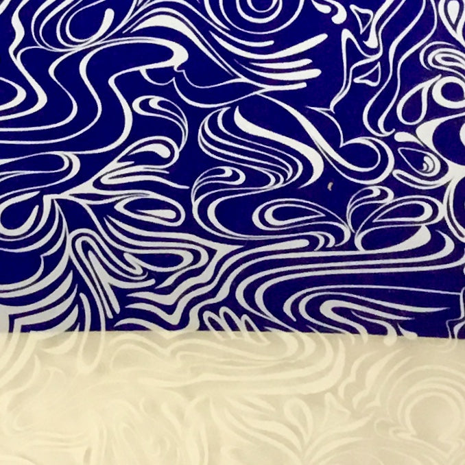 WHITE LACE SWIRL HYDROGRAPHIC FILM – Dip Pros