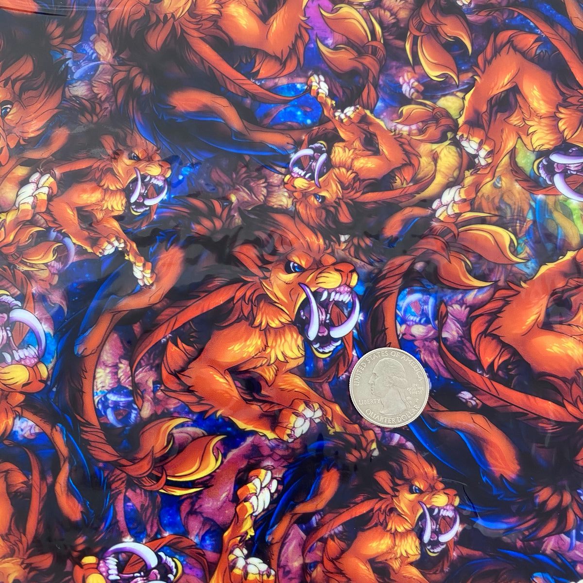 HYDROGRAPHIC FILM LION – Dip Pros